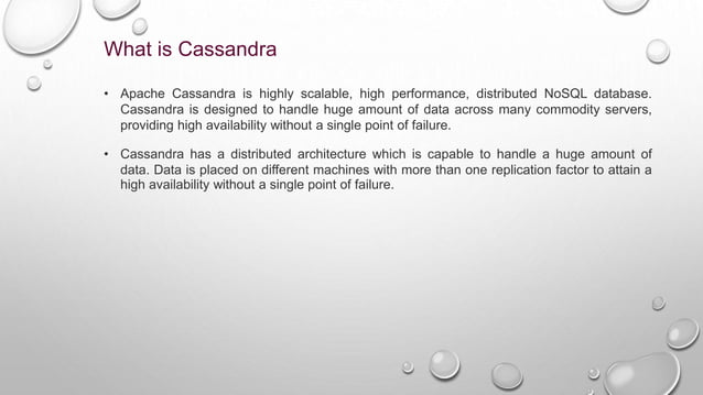 cassandra.pptx | Free Download