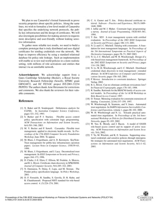 Cassandra distributed access control policies with tunable expressiveness | PDF