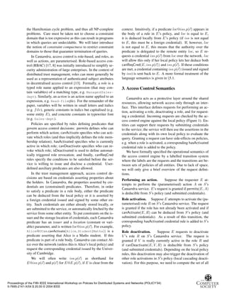 Cassandra distributed access control policies with tunable expressiveness | PDF