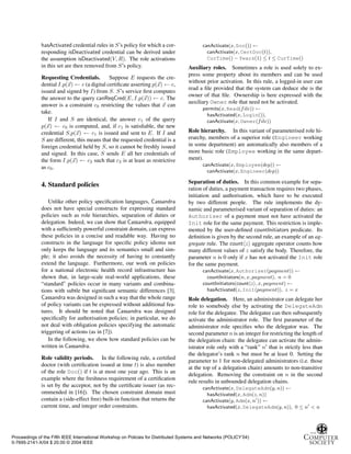 Cassandra distributed access control policies with tunable expressiveness | PDF
