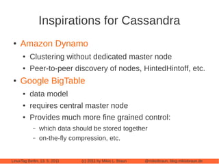Cassandra - An Introduction | PDF | Databases | Computer Software and Applications