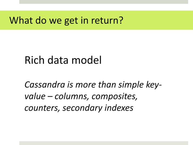 Learning Cassandra | PPTX