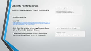 Cassandra installation | PPT