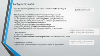 Cassandra installation | PPT