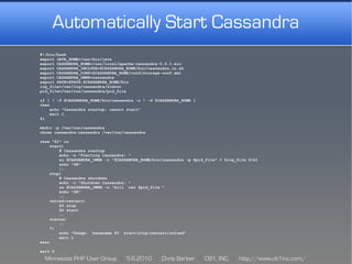 Cassandra - Say Goodbye to the Relational Database (5-6-2010) | PPT
