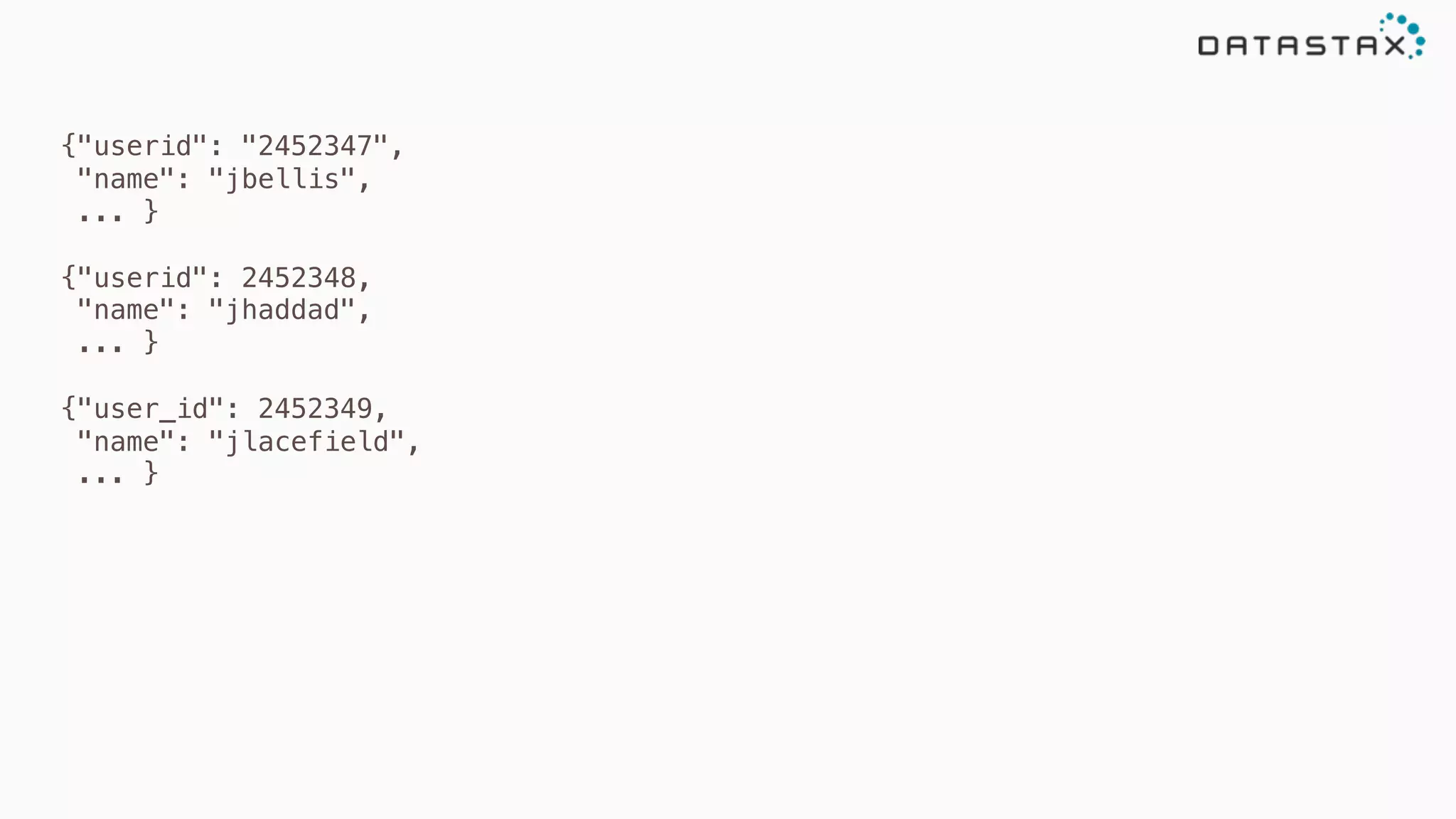 Cassandra 3.0 - JSON at scale - StampedeCon 2015 | PPT