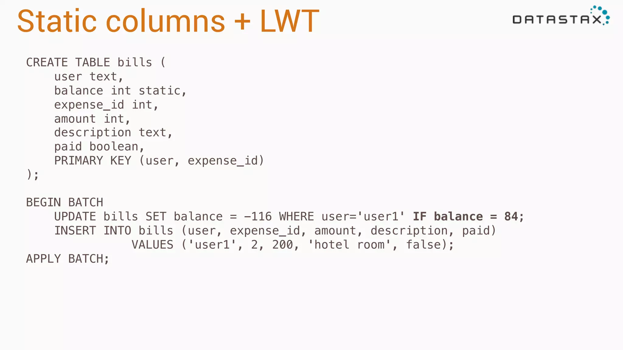Cassandra 3.0 - JSON at scale - StampedeCon 2015 | PPT