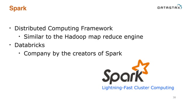 Cassandra and Spark | PPT