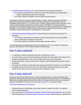 Cassandra architecture | DOCX | Databases | Computer Software and Applications
