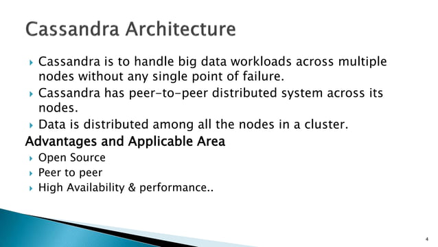 Cassandra basics | PPT