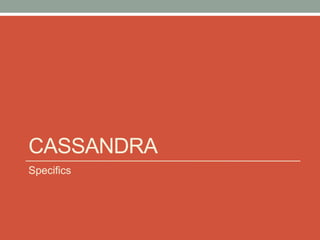 Cassandra Applications Benchmarking | PPTX | Computer Software and Applications | Computing
