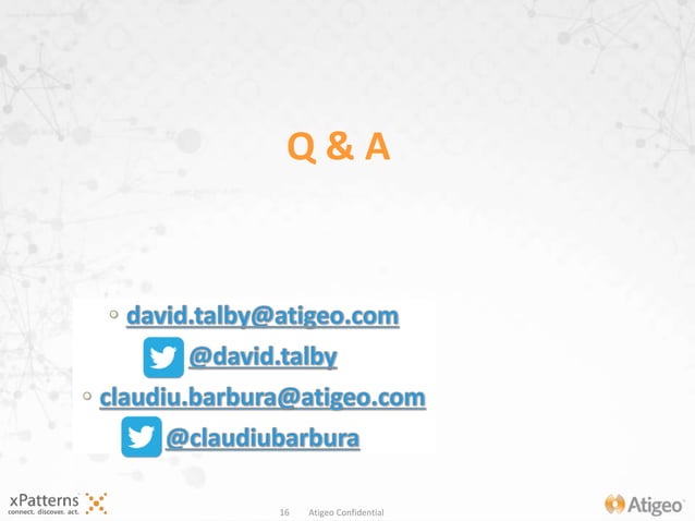 Cassandra in xPatterns | PPT