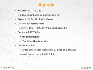 Cassandra in xPatterns | PPT