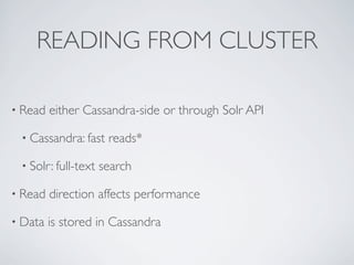 An Introduction to Distributed Search with Cassandra and Solr | PPT