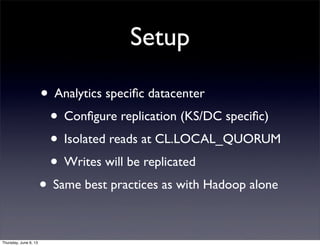 Cassandra Hadoop Best Practices by Jeremy Hanna | PDF | Cloud Computing | Internet