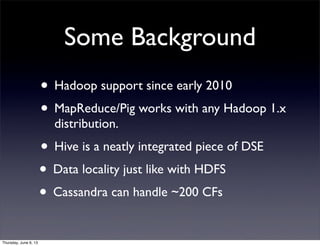 Cassandra Hadoop Best Practices by Jeremy Hanna | PDF | Cloud Computing | Internet
