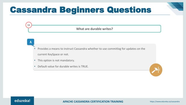 Apache Cassandra Interview Questions and Answers | Cassandra Tutorial | Cassandra Training ...