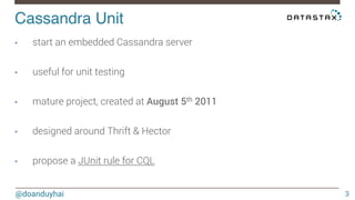 Cassandra java libraries | PPT