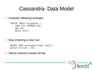Introduction to Apache Cassandra | ODP | Databases | Computer Software and Applications