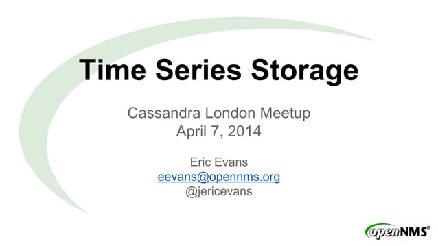 Time series storage in Cassandra | PDF