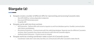 Cassandra Lunch #87: Recreating Cassandra.api using Astra and Stargate | PPTX
