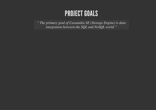 Cassandra & Maria DB | PDF | Databases | Computer Software and Applications