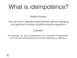 Austin Cassandra Meetup re: Atomic Counters | PPT