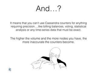 Austin Cassandra Meetup re: Atomic Counters | PPT