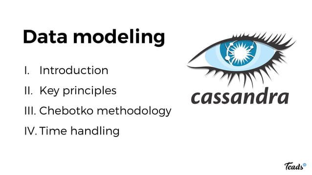 Cassandra advanced data modeling | PPT Cassandra advanced data modeling | PPT