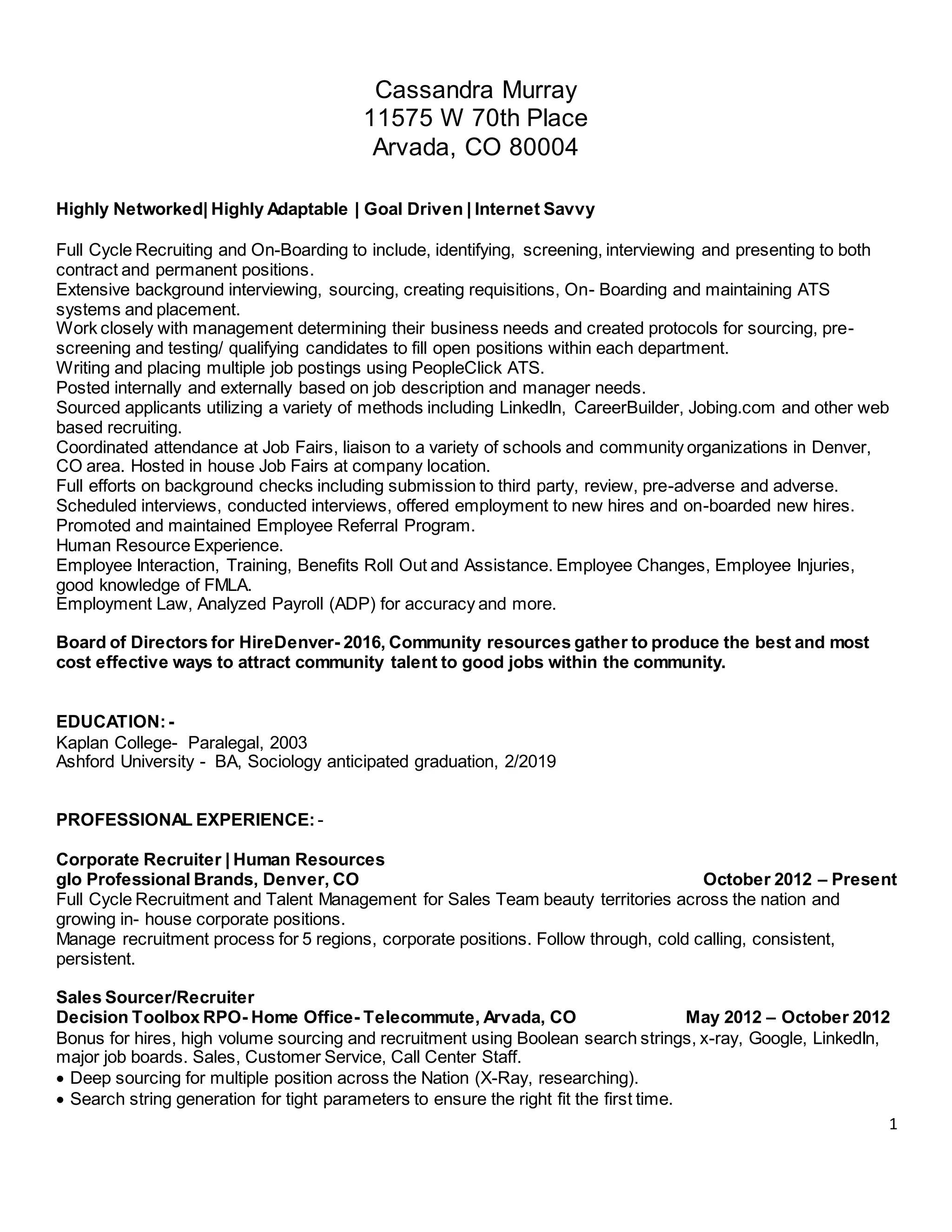 Cassandra Murray resume 6.2016