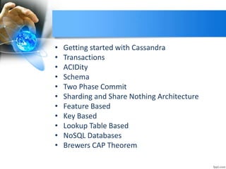Cassandra online training in india usa uk canada uae south africa | PPTX | Databases | Computer ...