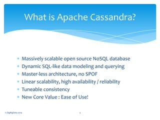 Cassandra in Industry | PPT