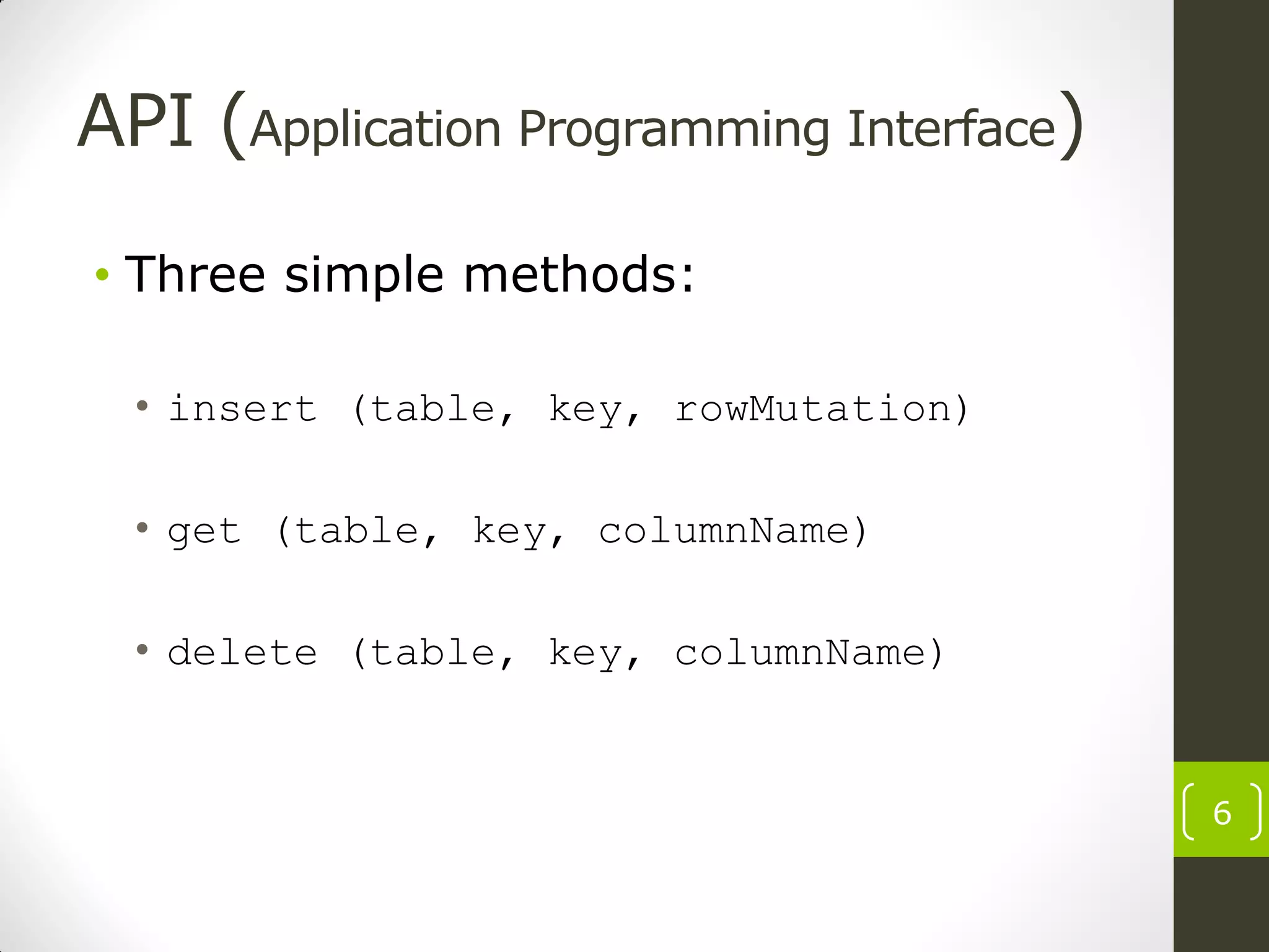 Cassandra: a NoSQL storage system | PDF