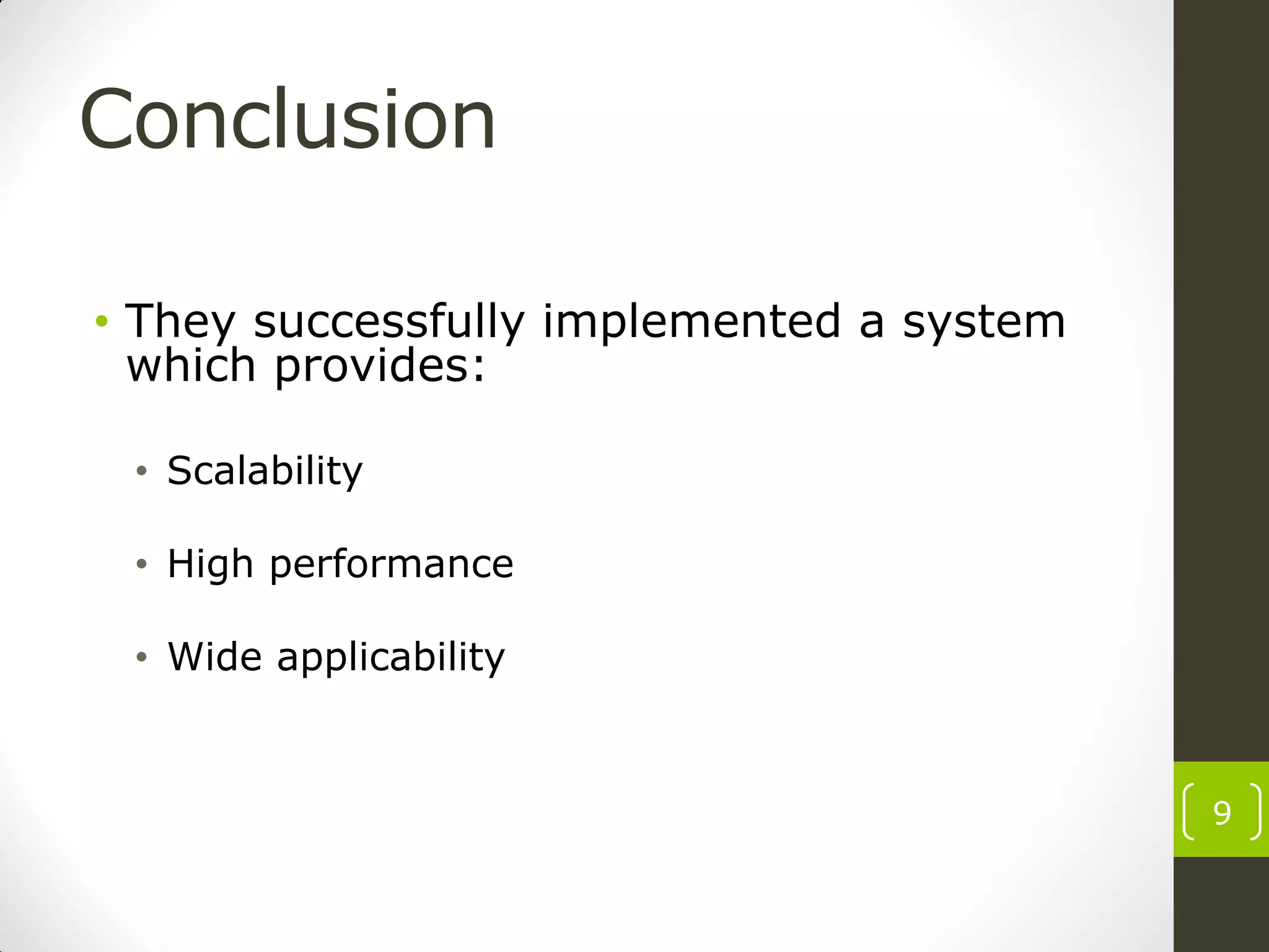 Cassandra: a NoSQL storage system | PDF