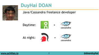 Cassandra rapid prototyping with achilles | PDF