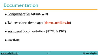 Cassandra rapid prototyping with achilles | PDF
