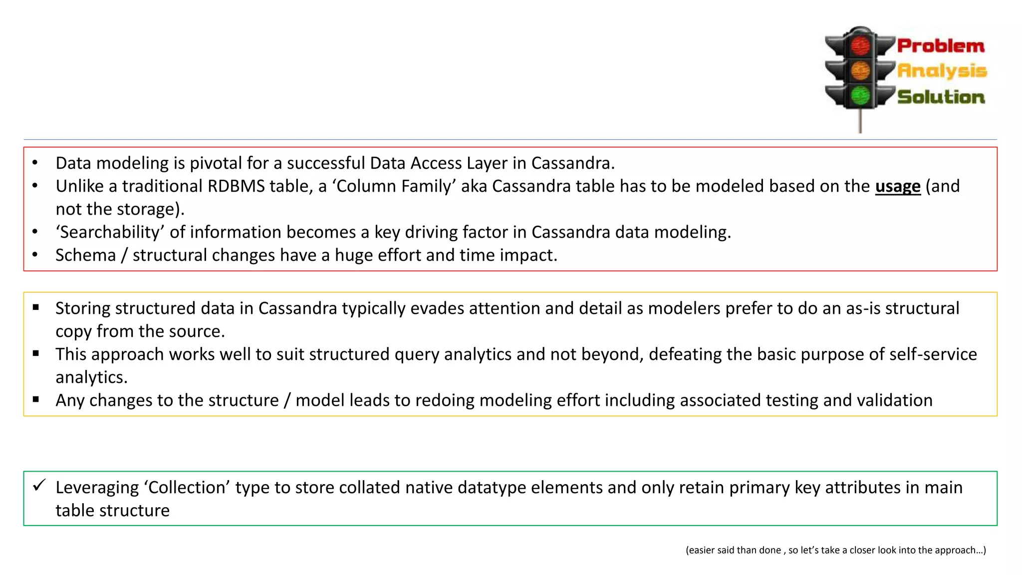 Cassandra Table Modeling An Alternate Approach Ppt