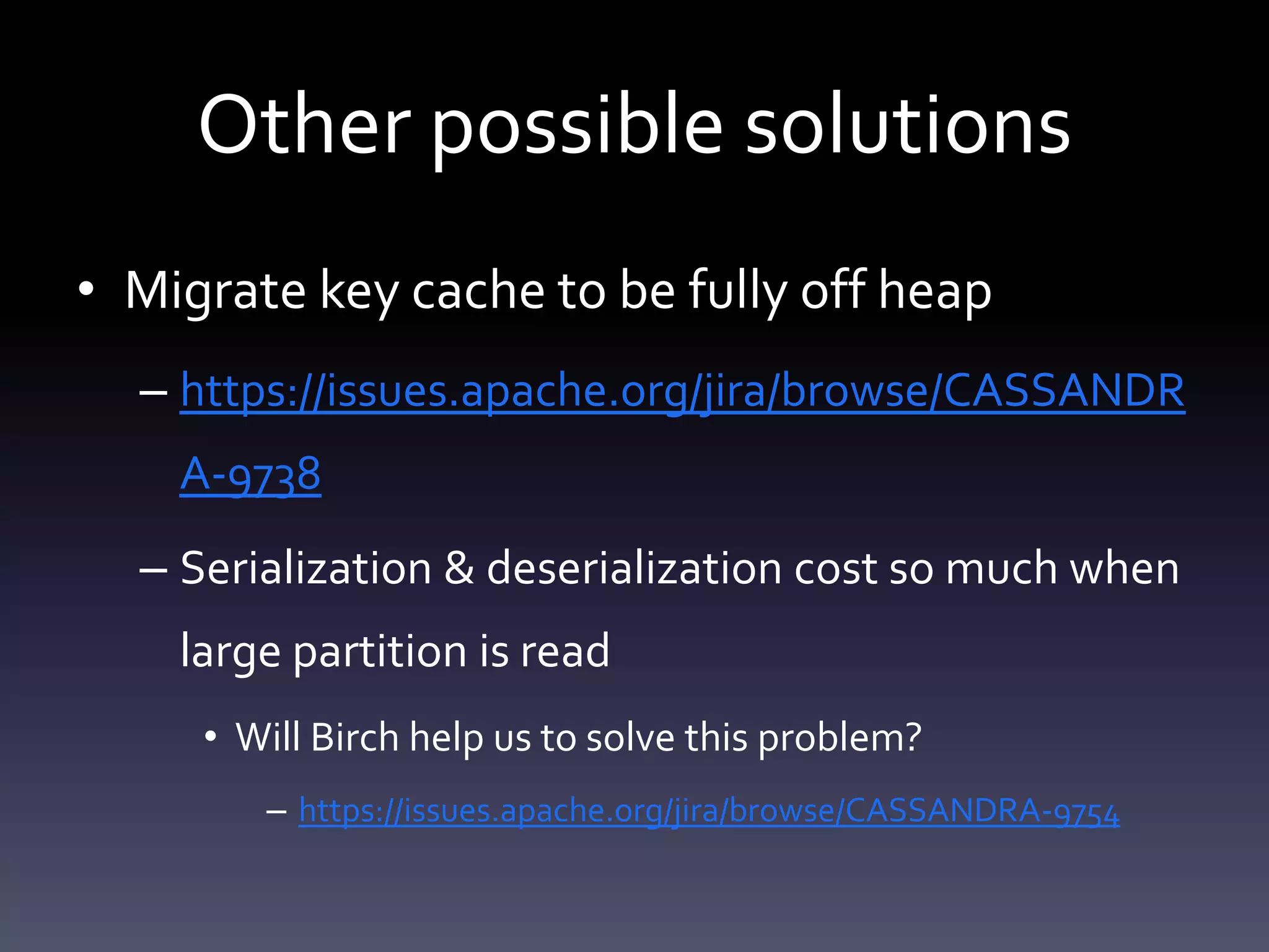 Large partition in Cassandra | PPTX | Databases | Computer Software and Applications