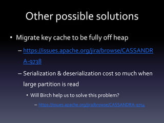 Large partition in Cassandra | PPTX | Databases | Computer Software and Applications