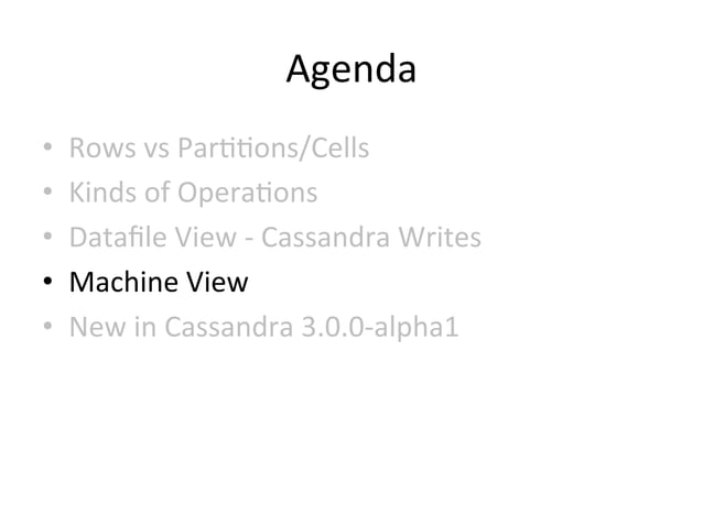 Cassandra Read/Write Paths | PPT