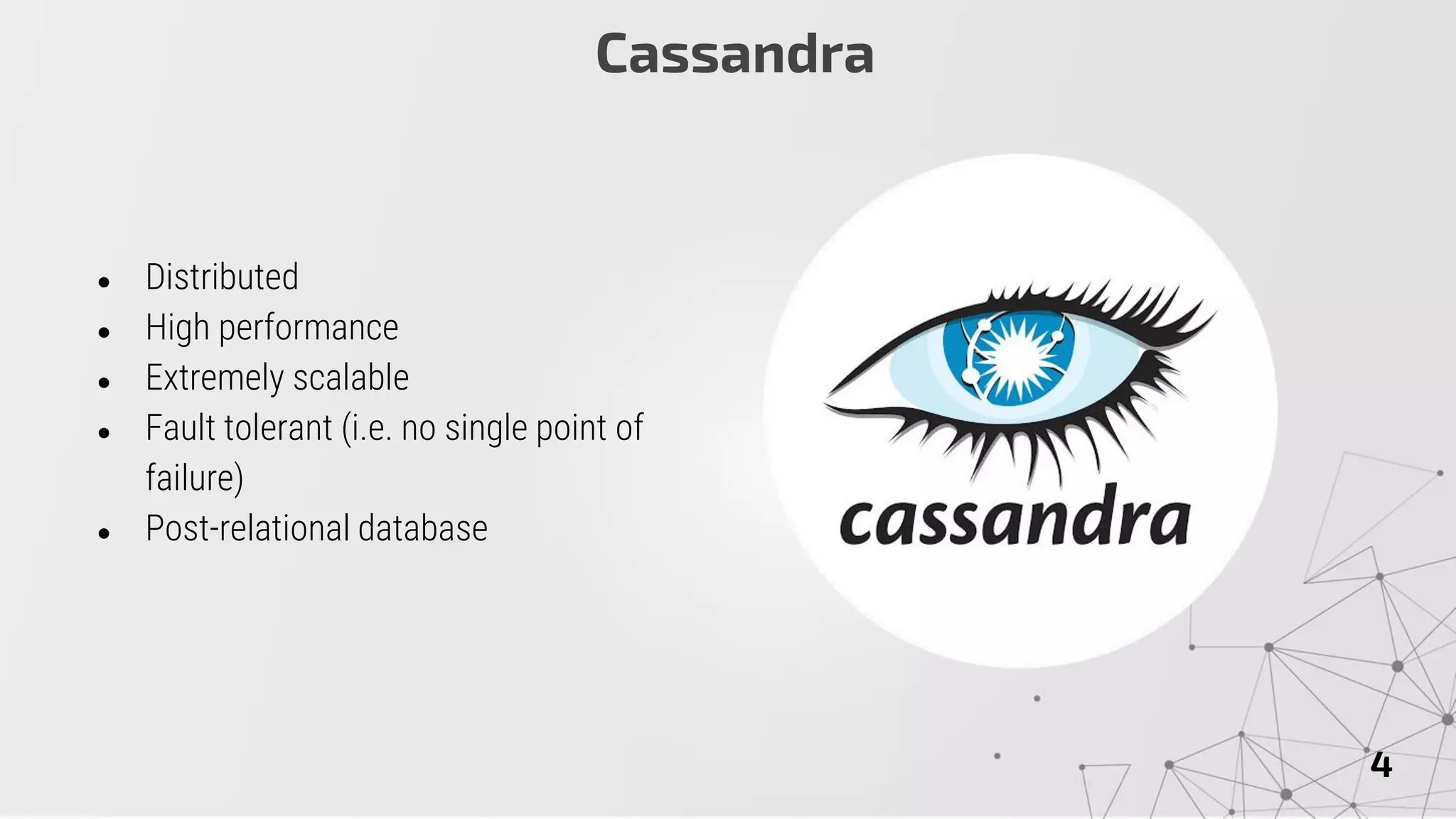 Analyzing The Security Features Of Apache Cassandra Database Ppt