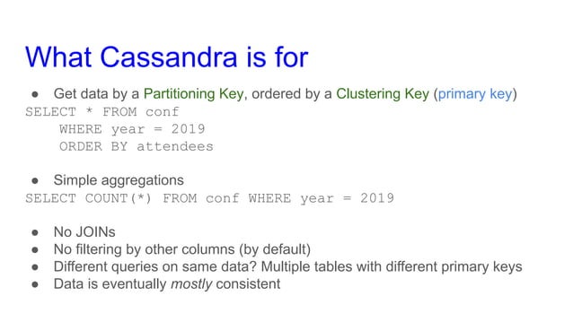 Cassandra sharding and consistency (lightning talk) | PPT