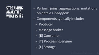 Cassandra summit 2015 - Simplifying Streaming Analytics | PPT