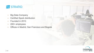 Stratio's Cassandra Lucene index: Geospatial use cases | PPT