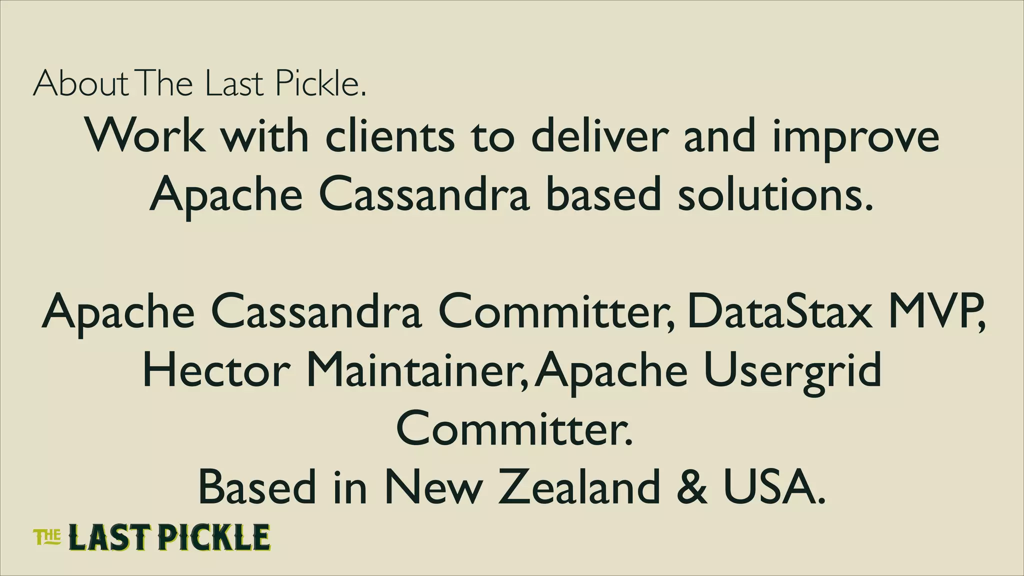 Cassandra TK 2014 - Large Nodes | PDF | Databases | Computer Software and Applications