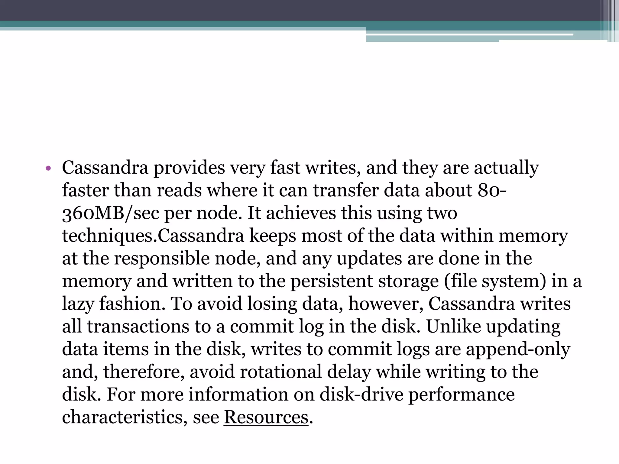 Cassandra tutorial | PPT