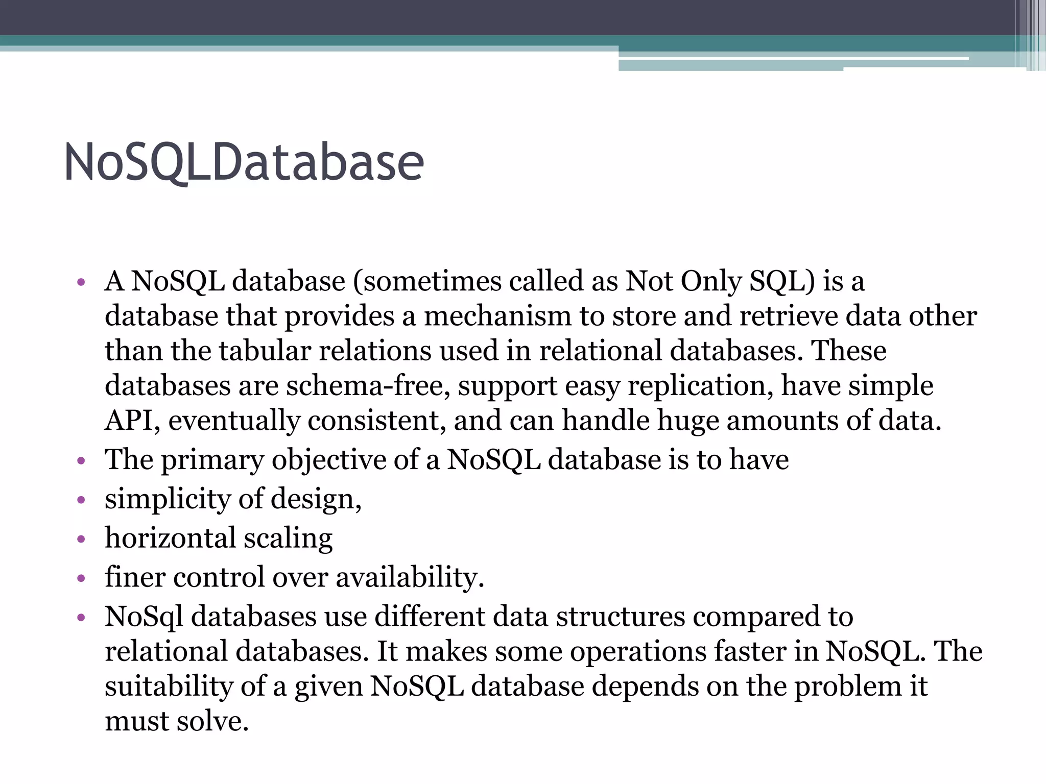 Cassandra tutorial | PPTX