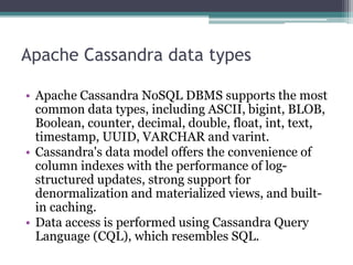 Cassandra tutorial | PPT