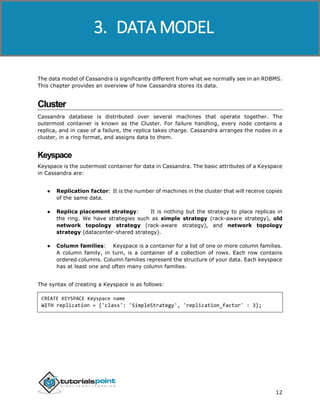 Cassandra tutorial | PDF