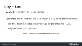 Cassandra vs. MongoDB | PPT